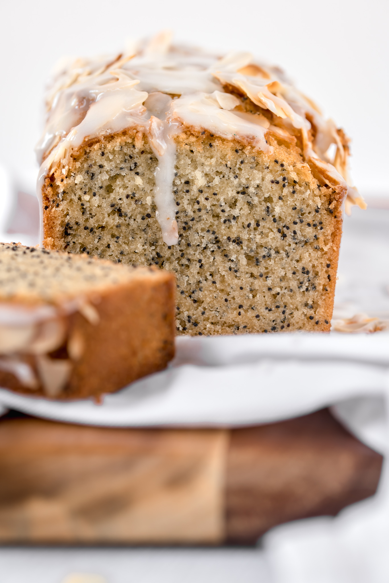 Poppy Seed Almond Bread - My Secret Confections - Bread