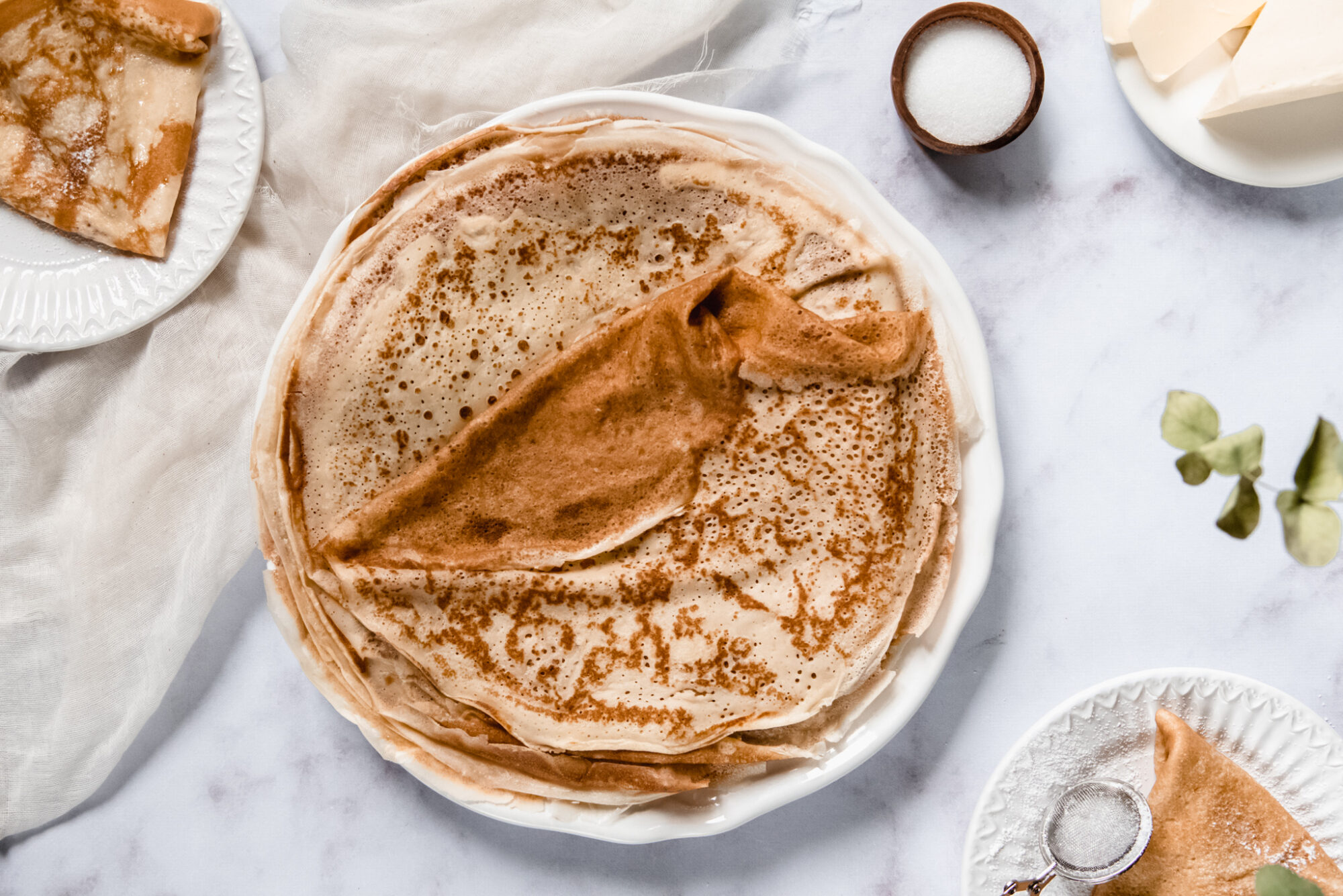 French Crêpes - Pierre Hermé Recipe - My Secret Confections - Dessert