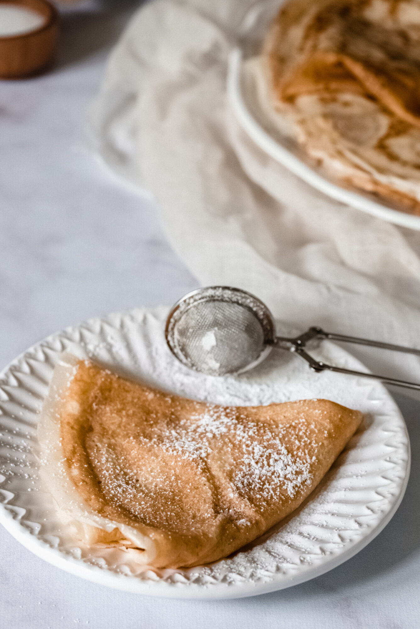 French Crêpes - Pierre Hermé Recipe - My Secret Confections - Dessert